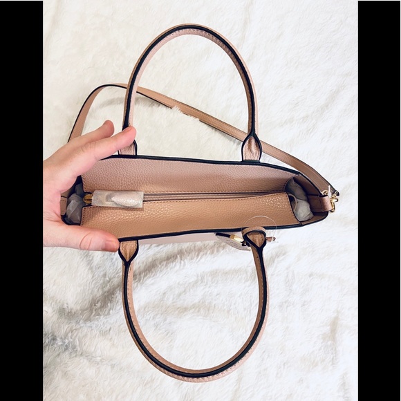 Ralph Lauren | Bags | Nwt Ralph Lauren Mellow Pink Satchel Handbag Tote ...